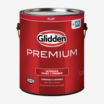 Glidden Premium Interior Paint + Primer - Professional Quality Paint ...